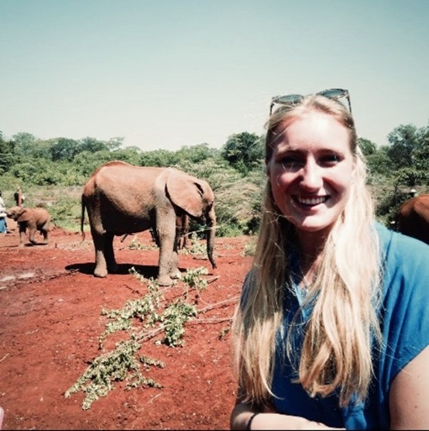 Maddie Hudson is fundraising for Sheldrick Wildlife Trust UK