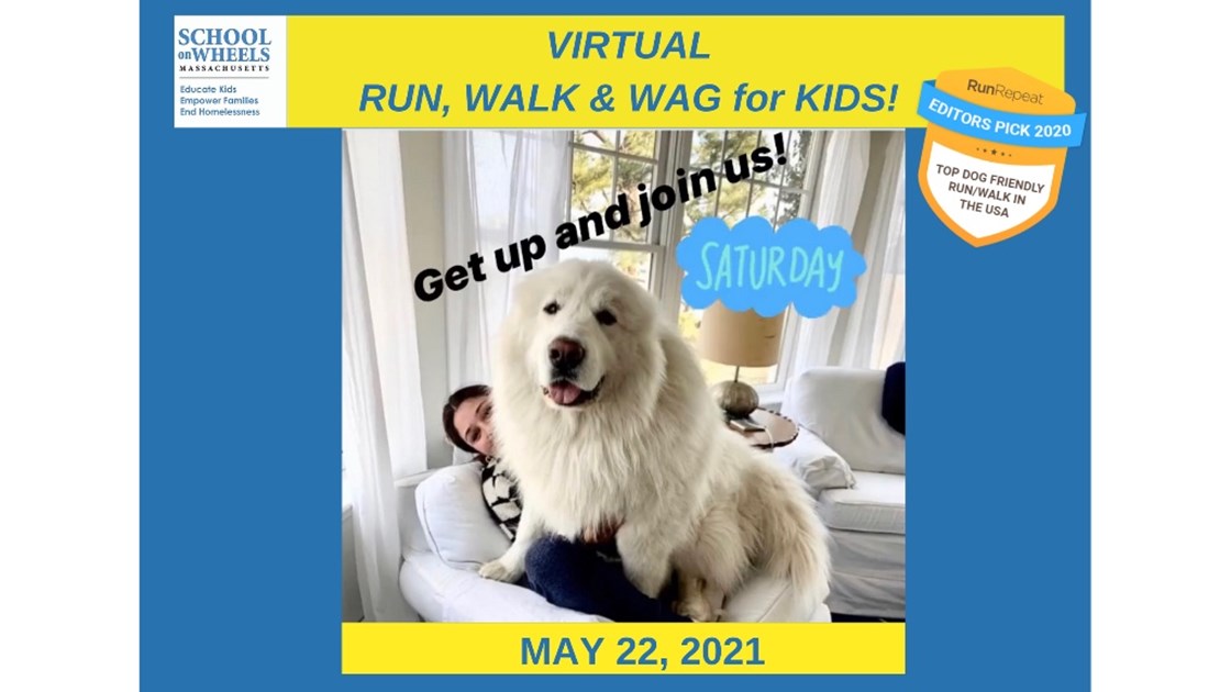 Eileen Rourke is fundraising for School On Wheels Of Massachusetts Inc