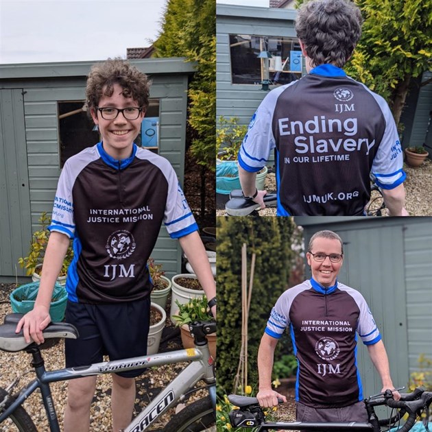 Andy Creighton is fundraising for International Justice Mission UK