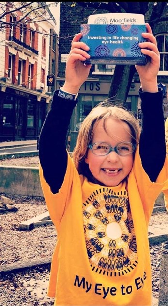 Claudia Marr is fundraising for Moorfields Eye Charity