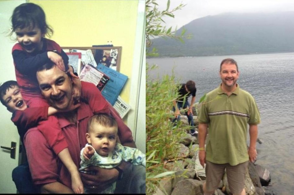 Gerard Delaney is fundraising for The Brain Tumour Charity