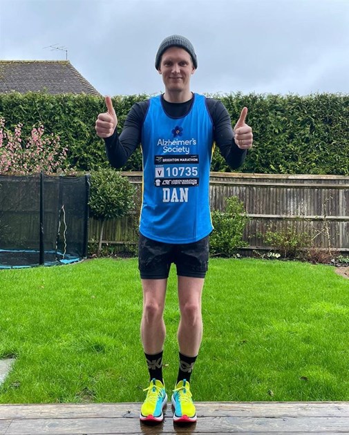 Daniel Billington is fundraising for Alzheimer's Society
