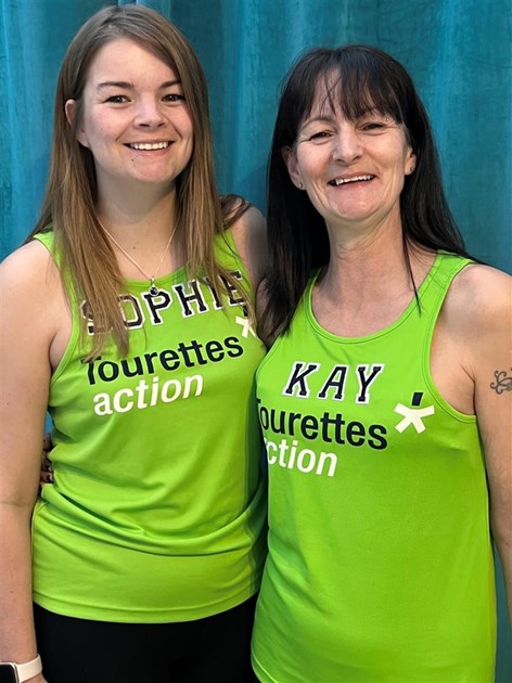 Sophie Jones and Kay Gregory is fundraising for Tourettes Action