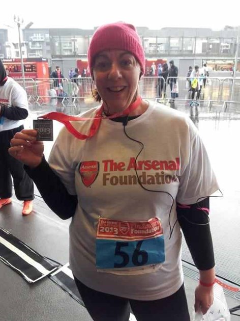 Helen Larkin is fundraising for The Arsenal Foundation
