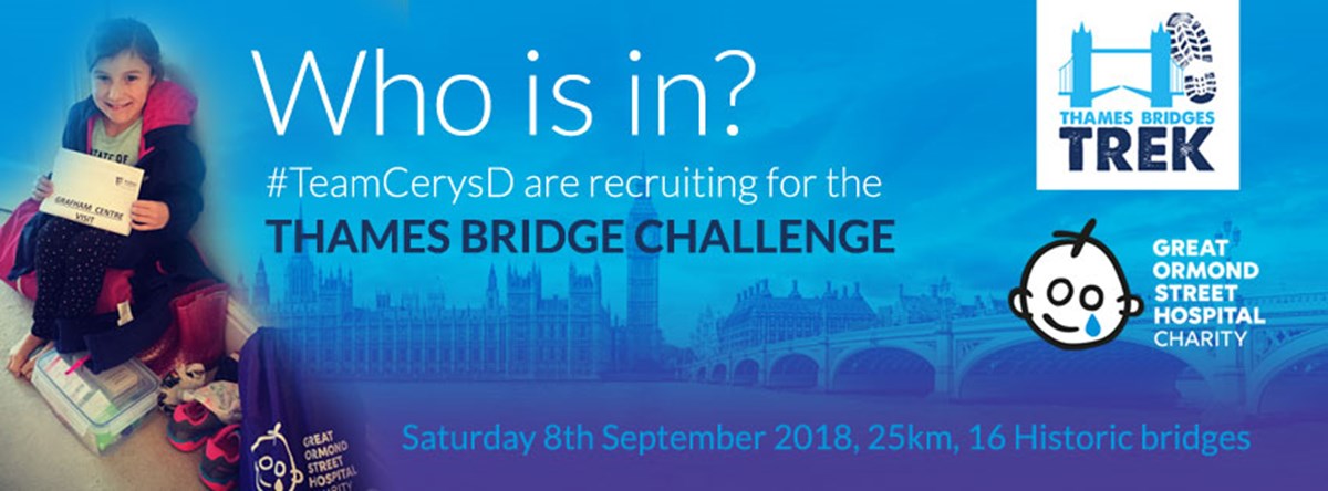 Sarah Durkin is fundraising for Great Ormond Street Hospital Children's ...