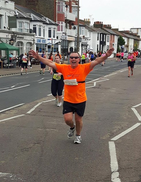 Graham Newman is fundraising for East Anglia's Children's Hospices