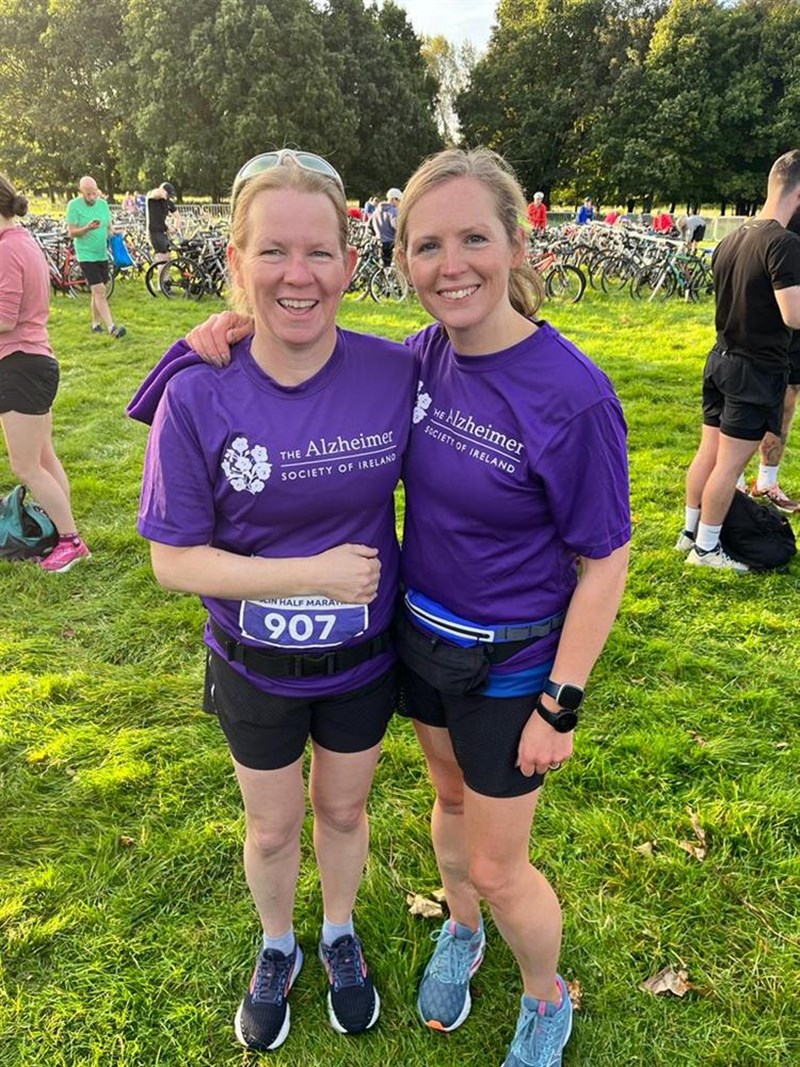 Bríd McCarthy and Karen Brady is fundraising for The Alzheimer Society ...