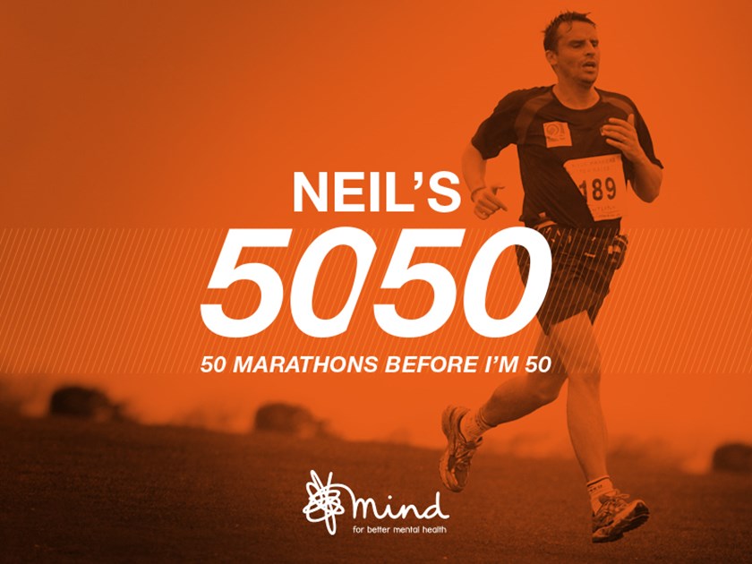Neil McCall is fundraising for Mind
