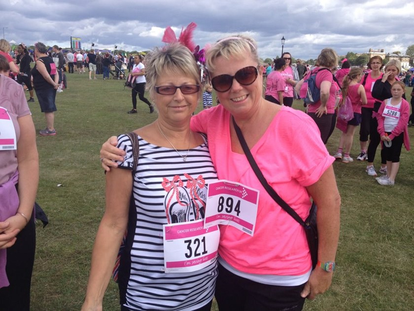 Angela McNicholas is fundraising for Cancer Research UK