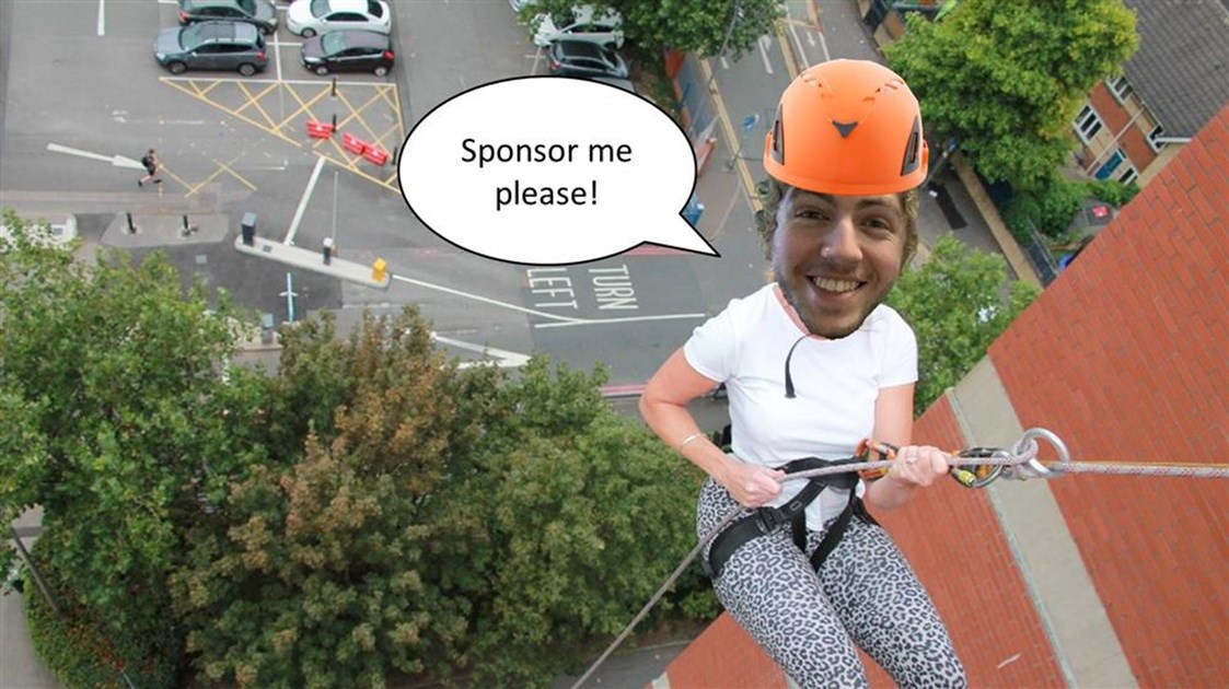 Sam Marriott is fundraising for Leicester Hospitals Charity