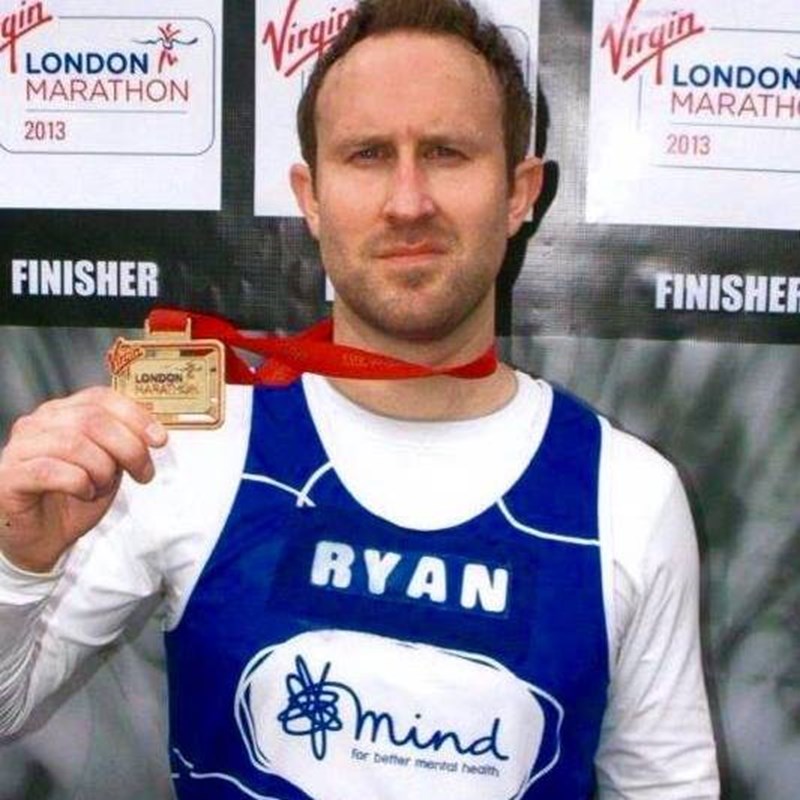 Ryan Holloway is fundraising for Mind