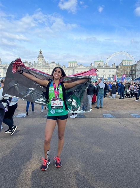 Rhaea Russell-Cartwright is fundraising for Oxfam GB