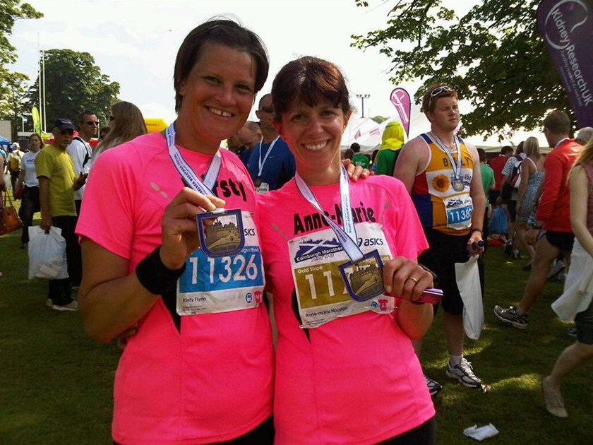 Anne-Marie Houston is fundraising for Iain Rennie Hospice At Home