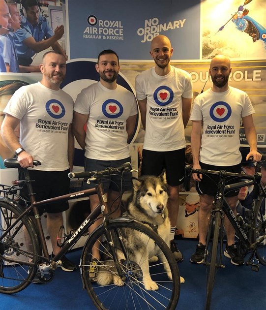 Rob Finch is fundraising for The Royal Air Force Benevolent Fund