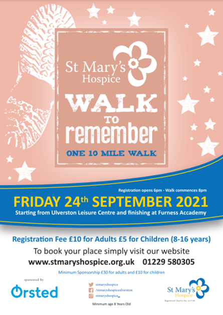 Alaric Thompson is fundraising for St Mary's Hospice