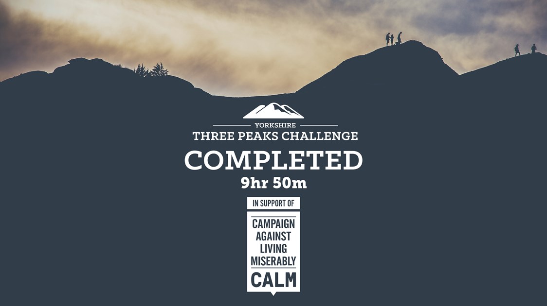 Lewis Slade is fundraising for CALM (Campaign Against Living Miserably)