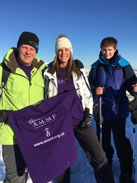 andrea sheardown is fundraising for AMMF