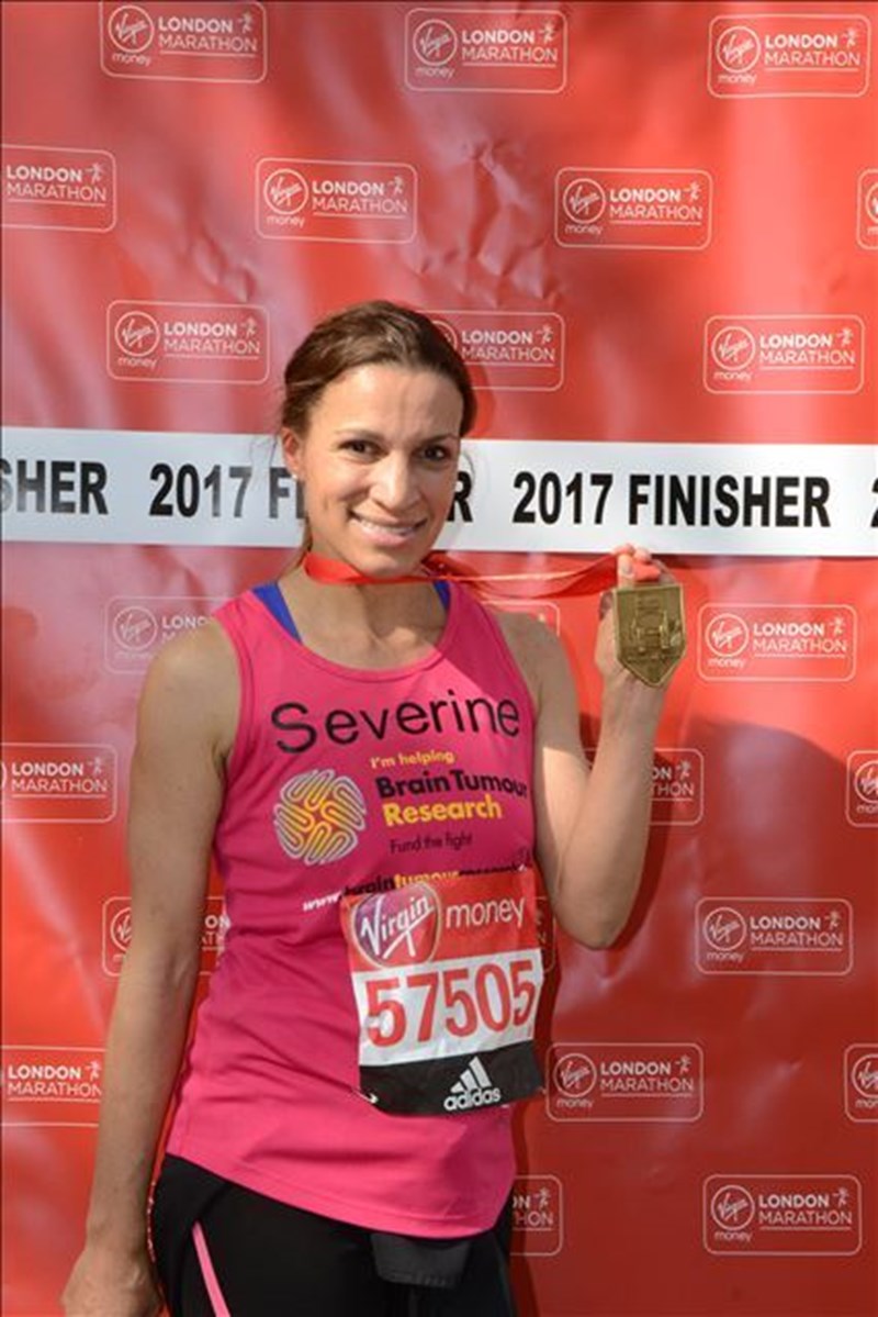 Severine Hierso is fundraising for Brain Tumour Research