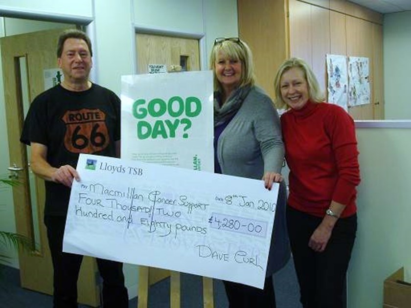 David Curl is fundraising for Macmillan Cancer Support