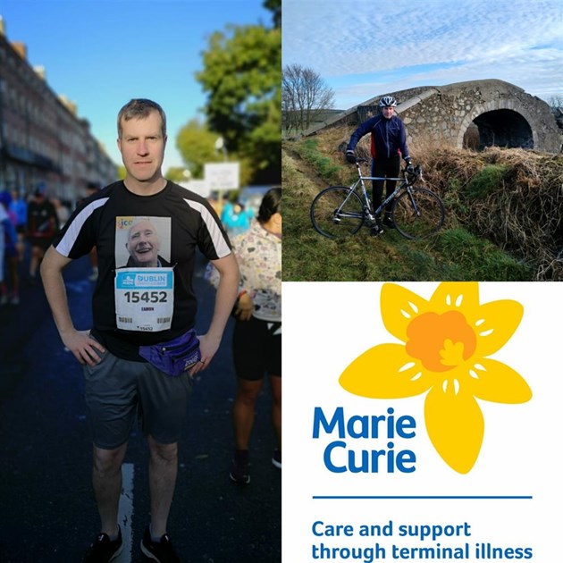 Eamon Lavery is fundraising for Marie Curie
