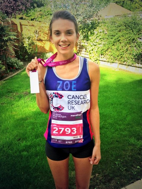 Zoe Lamb is fundraising for Cancer Research UK