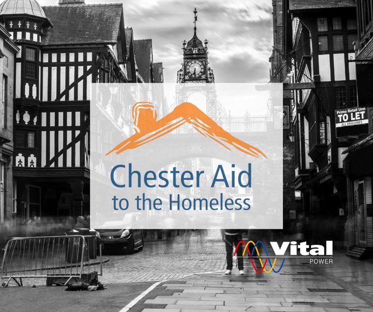 Vital Power is fundraising for Chester Aid to the Homeless (CATH)
