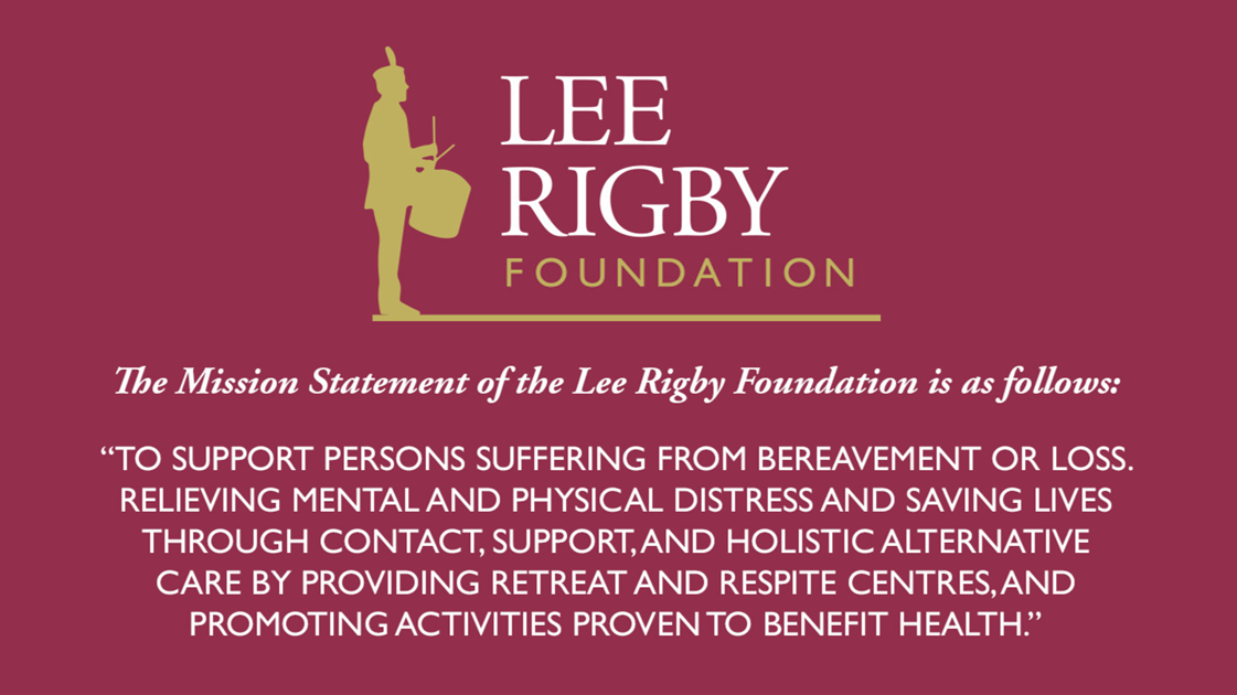 Courtney Rigby is fundraising for The Lee Rigby Foundation