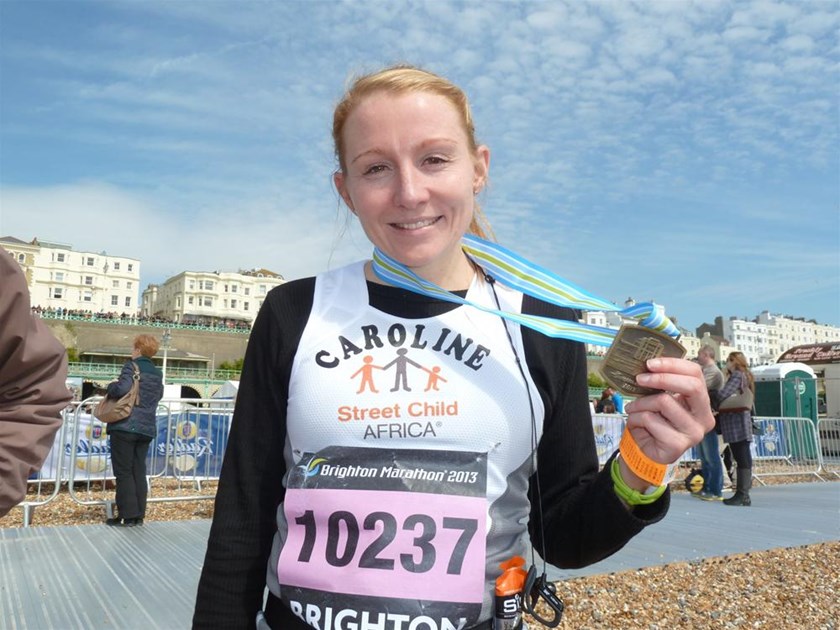 Caroline Osborne is fundraising for Street Child Africa