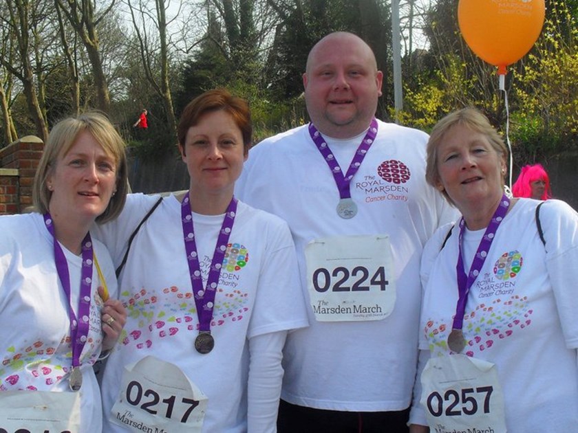 Amanda Bridges is fundraising for The Royal Marsden Cancer Charity