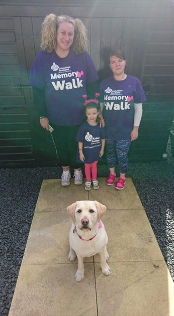 Michelle Rae is fundraising for Alzheimer Scotland