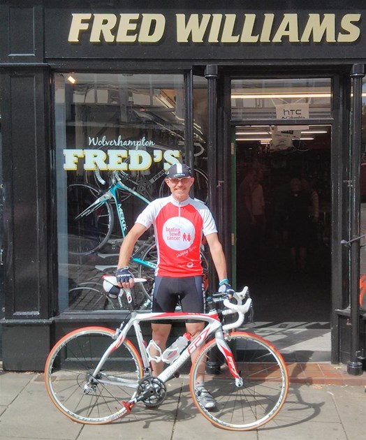 Steve Trice is fundraising for Beating Bowel Cancer