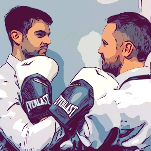 Fraser + Neil - is fundraising for Cancer Research UK