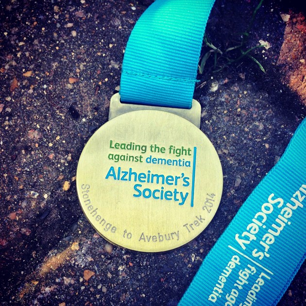 Sarah Chitty is fundraising for Alzheimer's Society