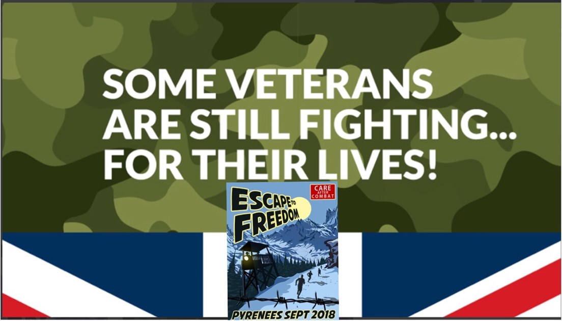 Gary Hartshorn is fundraising for Care After Combat