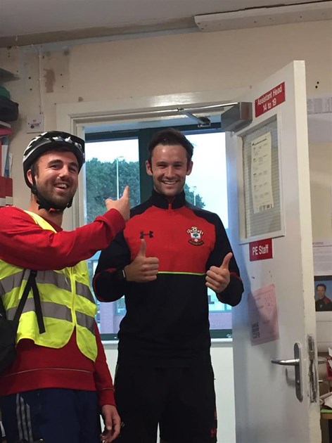 Simon Goodey is fundraising for Saints Foundation