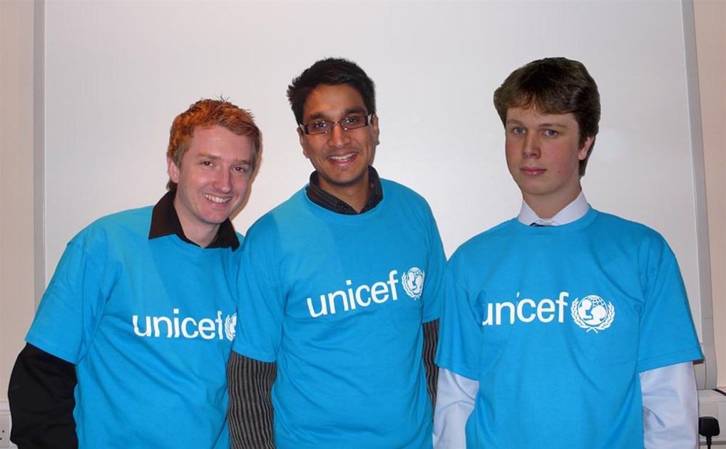 Gareth Matthews is fundraising for UNICEF UK