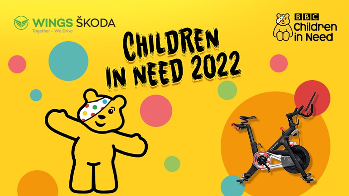 Justin Wing is fundraising for BBC Children in Need