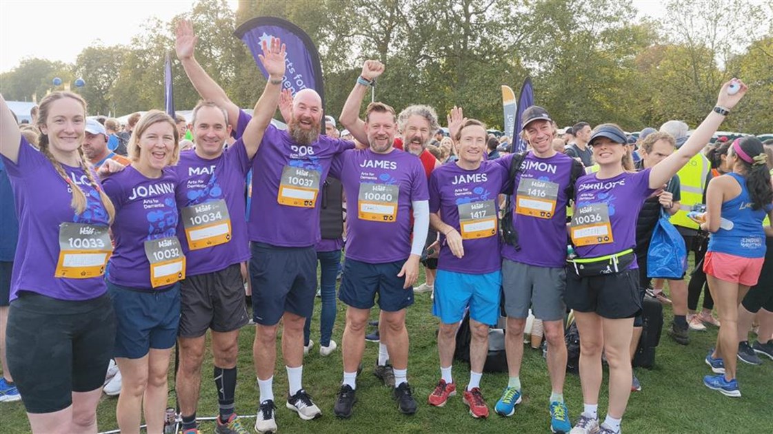 Team Ridgeway is fundraising for Arts for Dementia