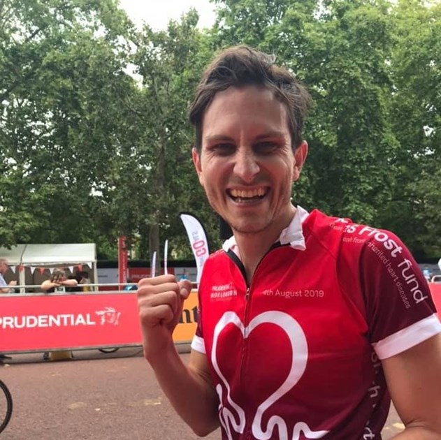 Andre Louw is fundraising for British Heart Foundation