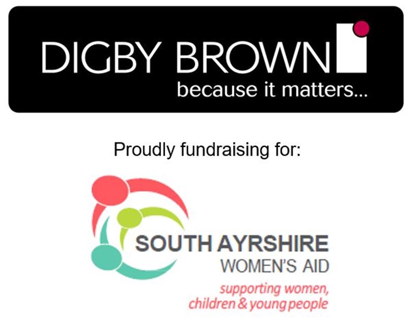 Digby Brown is fundraising for South Ayrshire Women's Aid UK