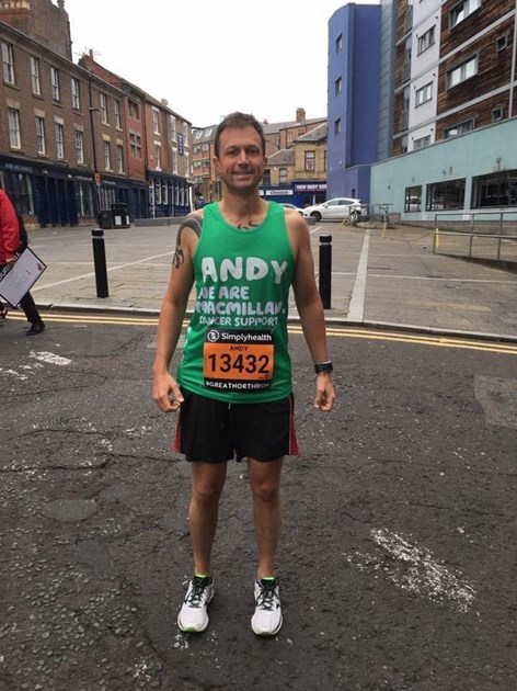 Andrew Rawlinson is fundraising for Macmillan Cancer Support