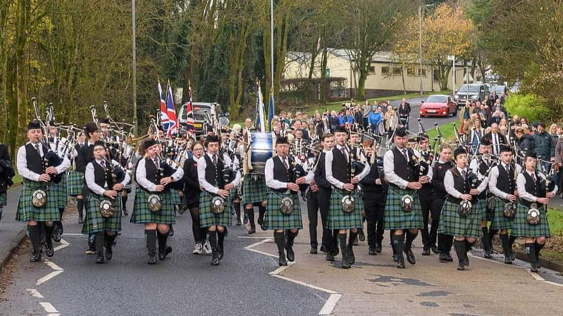 Michael Robert Kerr is fundraising for Kilbarchan Pipe Band