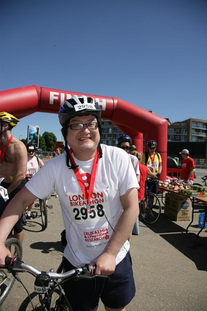 peter mok is fundraising for Blood Cancer UK