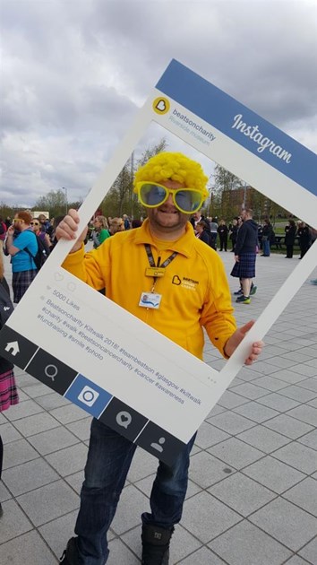 Paul Sheerin is fundraising for Beatson Cancer Charity