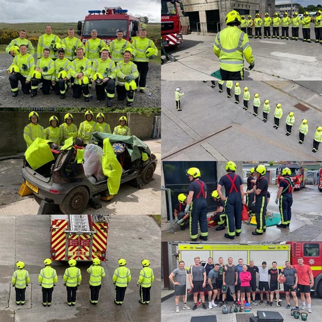 Alan Wren is fundraising for Fire Fighters Charity