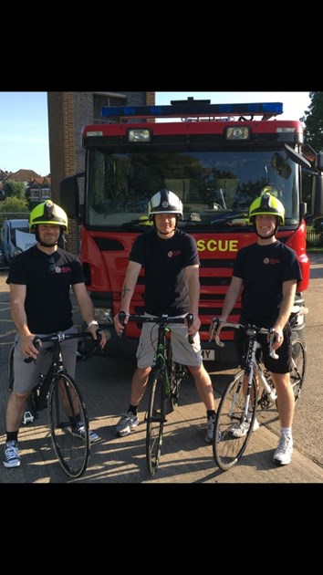 steven Byrne is fundraising for The Fire Fighters Charity