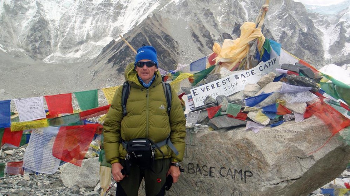 Ken Bryson is fundraising for The Himalayan Trust UK