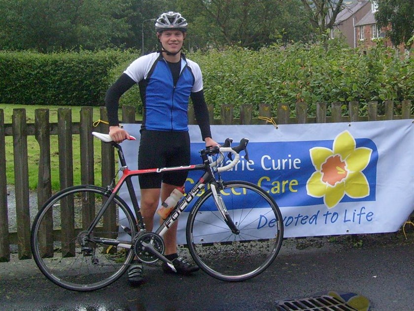 Colin Stevenson is fundraising for Marie Curie