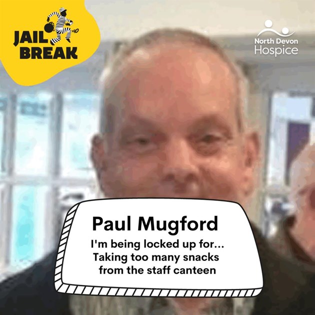 Paul Mugford is fundraising for North Devon Hospice
