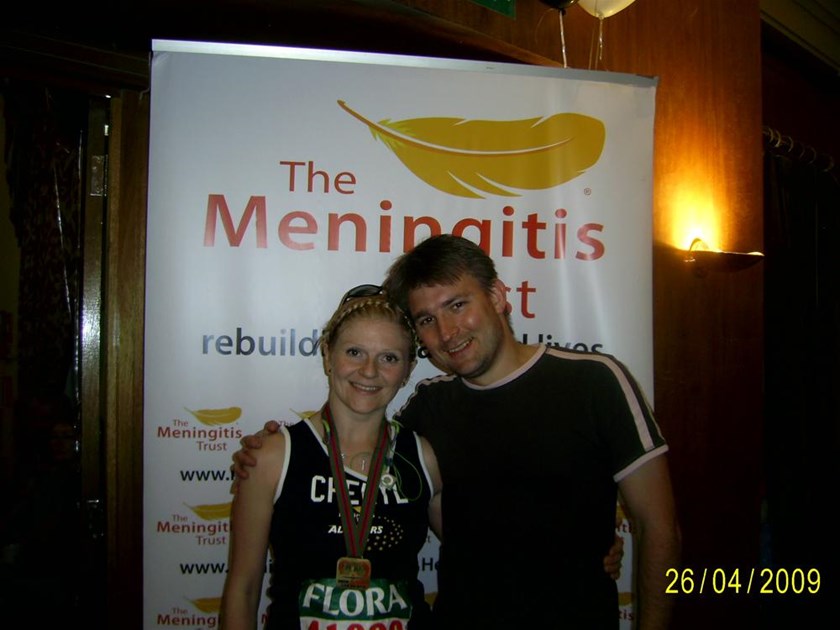 Richard Jenkinson is fundraising for Meningitis Now